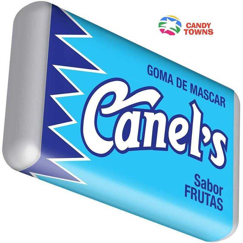 Chicles Canels Mini Goma de mascar, Sabores Surtidos 368 grs. - Candy Towns